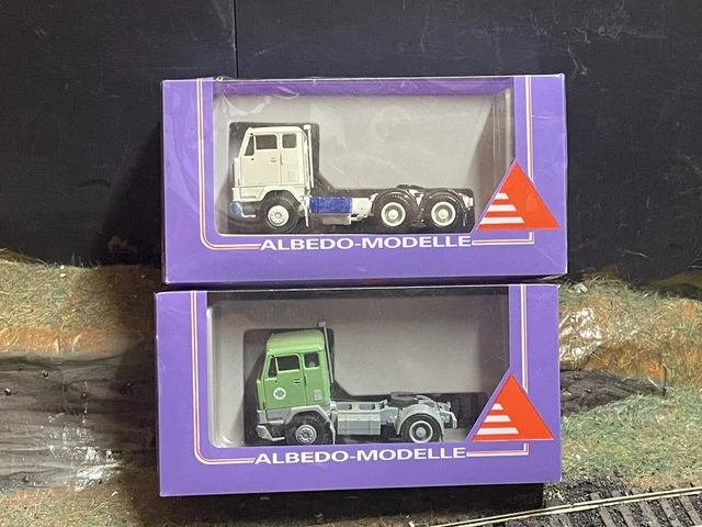 ALBEDO MODELLE 1:87 HO Scale Model Volvo Tractor Units £11.50 - PicClick UK