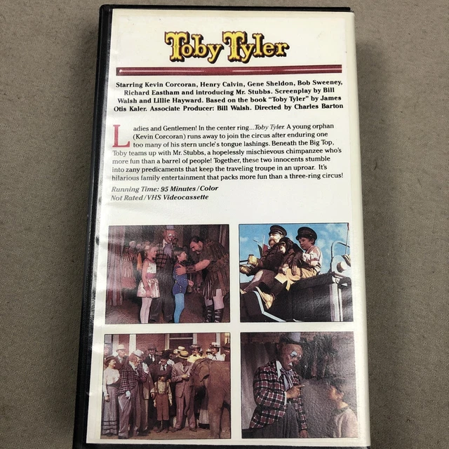 TOBY TYLER WALT Disney Home Video - VHS Vintage OOP Rare HTF EUR 14,35 ...