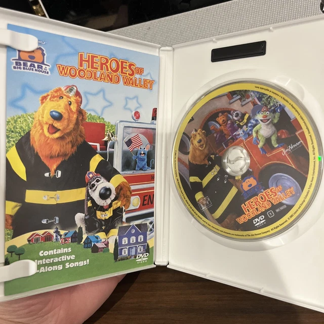 BEAR IN THE Big Blue House: Heroes of Woodland Valley (DVD, 2003) Sing ...