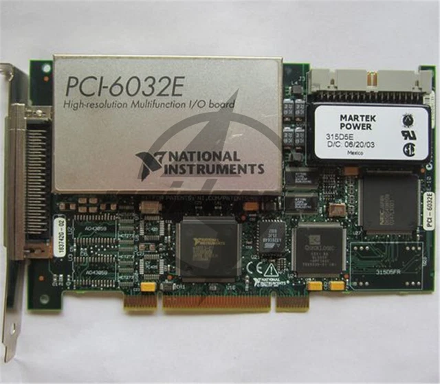 ONE USED PCI-6032E National Instruments NI DAQ Card, Multifunction,16 ...