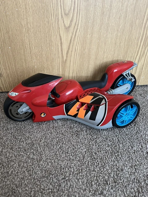 ACTION MAN MOTORBIKE & Sidecar Red Hasbro Vintage 2000 £9.99 - PicClick UK