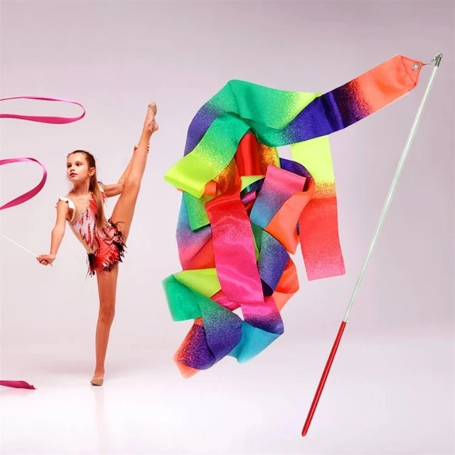 RHYTHMIC BALLET STREAMER Gradient Colors Dance Ribbon Art Dances EUR 2 ...