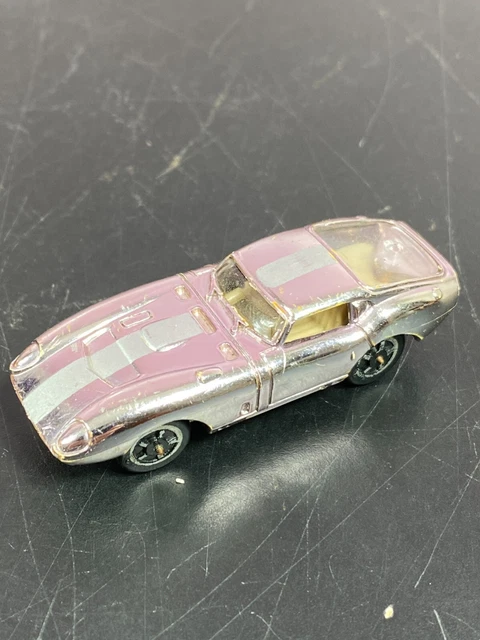 AURORA CIGAR BOX Car Colored Chrome Cobra 6113 Metallic Light Pink EX ...