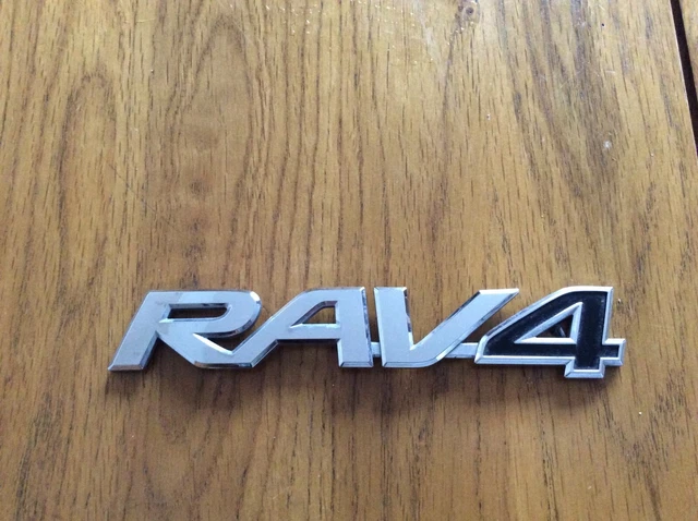 GENUINE TOYOTA RAV4 2018-2023 Rear Tailgate Boot Badge Emblem 75431 ...