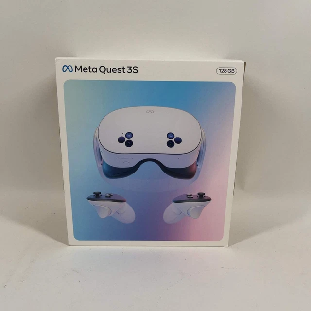 META QUEST 3S 128GB Standalone All-in-One VR Headset MC-1204060-03 $320 ...