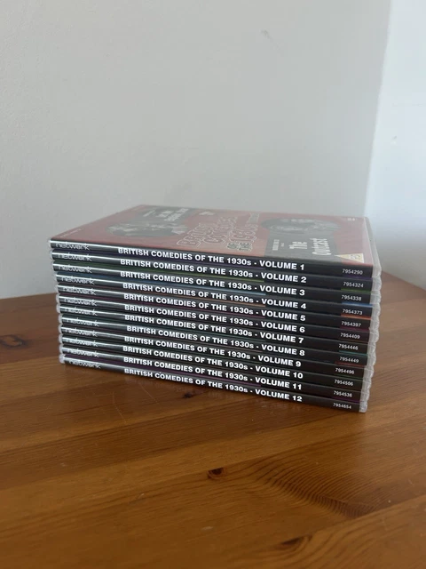 BRITISH COMEDIES OF The 1930s Complete Collection - DVD Network Volume ...