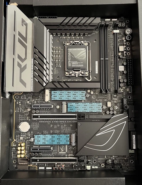 ASUS ROG MAXIMUS Z790 Apex Encore ATX Mainboard LGA1700 DDR5 WiFi 7 ...