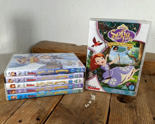 DISNEY JUNIOR'S SOFIA the First DVD Bundle x6 ~ Animated Princess ...