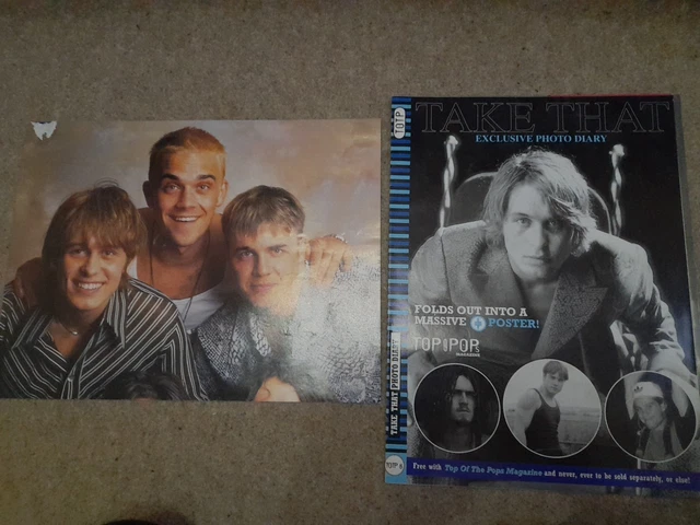 TOTP TAKE THAT Exclusive Photo Diary Giant Poster Supplement With Bonus ...