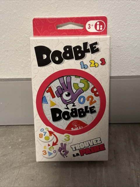 LERNSPIEL ASMODEE DOBBLE 123 Beobachtungs - Reflexspiel - Kartenspiel 30 Karten EUR 8,00 ...
