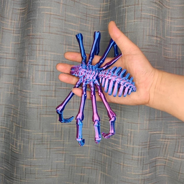 3D PRINTED SPIDER Simulation Toy Movable Retractable Joints Creative ...