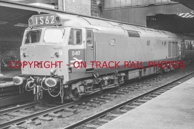 UK RAILWAY PHOTOGRAPH Of Class 50 D417. Rm50-383 £1.70 - PicClick UK