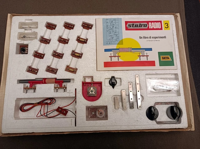 GETA H. KOLBE 1965 “FUNK-Stabo: electrical experiment kit n 3 ...