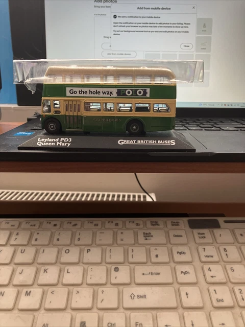 SOUTHDOWN MODEL GREAT British buses Leyland PD3 Queen Mary £8.00 ...