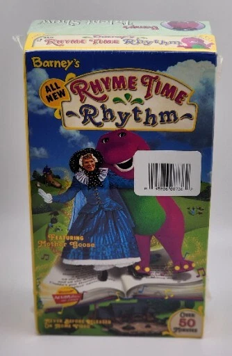BARNEY'S RHYME TIME Rhythm & Barney's Talent Show| Combo Sealed VHS ...