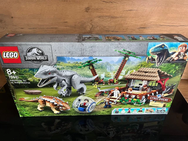 LEGO JURASSIC WORLD 75941 Indominus Rex vs. Ankylosaurus NEU OVP, p.z ...