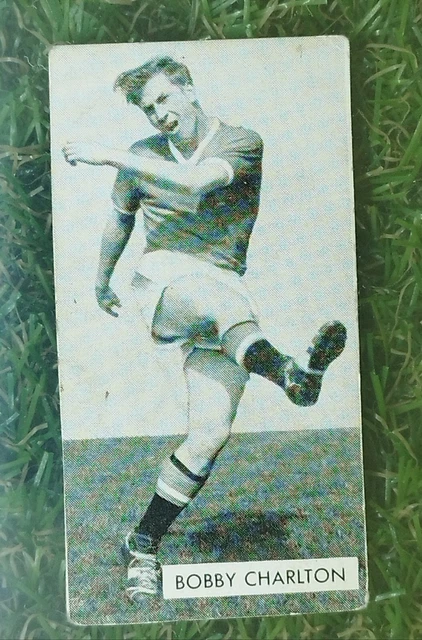 CARTE SIR BOBBY CHARLTON 1962 DC Thompson ANGLETERRE 1958-1962-1970 ...