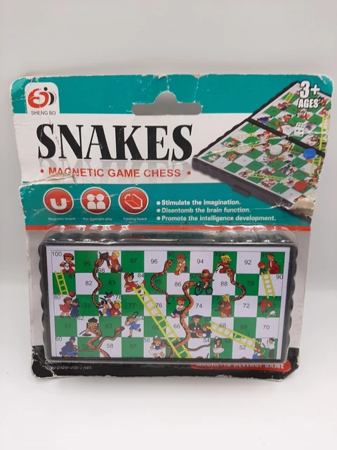 MAGNETIC SNAKES & Ladders Board Game For Kids & Adults $8.50 - PicClick CA