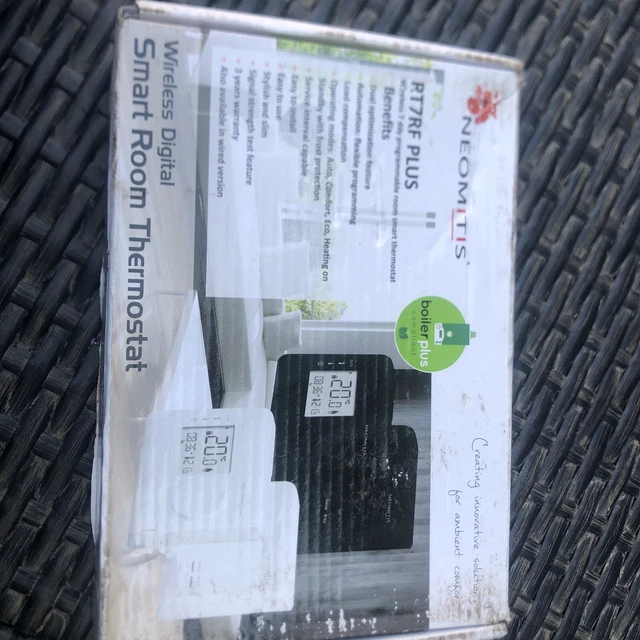 NEOMITIS RT7RF PLUS Wireless 7 Day Programmable Room Smart Thermostat ...