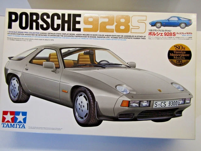TAMIYA 1:20 SCALE "'80's Masterpiece" Porsche 928S Model Kit New ...