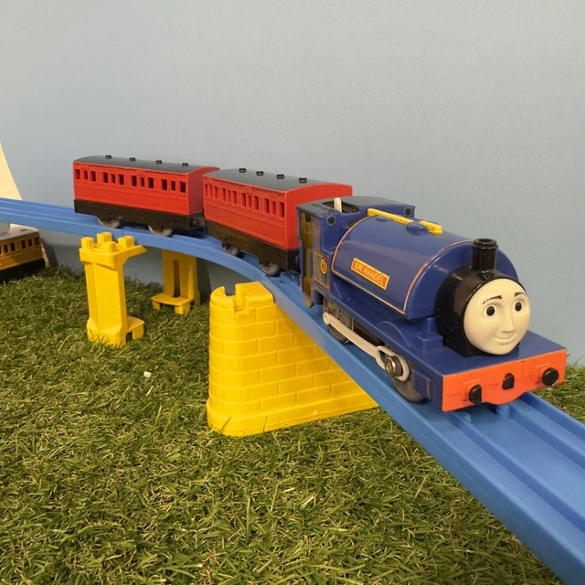 TOMY PLARAIL TRACKMASTER Sir Handel Thomas The Tank Engine Used £32.95 ...