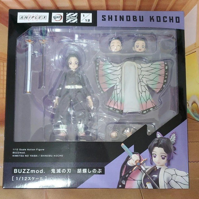 ANIPLEX DEMON SLAYER Shinobu Kocho BUZZmod. Kimetsu No Yaiba 1/12 Scale ...