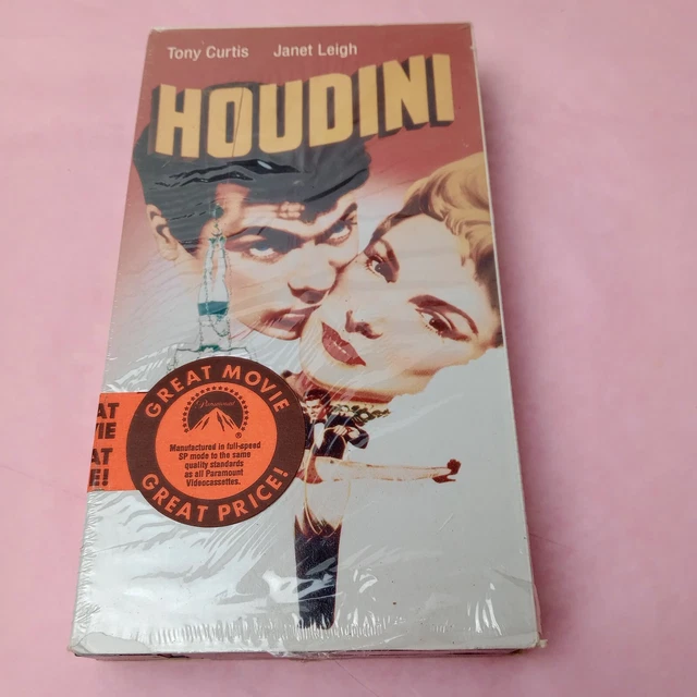 HOUDINI VHS TAPE Tony Curtis Janet Leigh £2.79 - PicClick UK