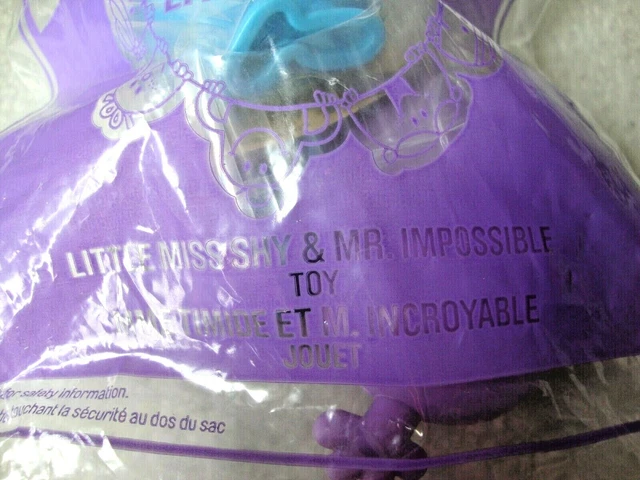 MCDONALDS HAPPY MEAL Toys - Little Miss Shy & Mr. Impossible - 2020 $12 ...