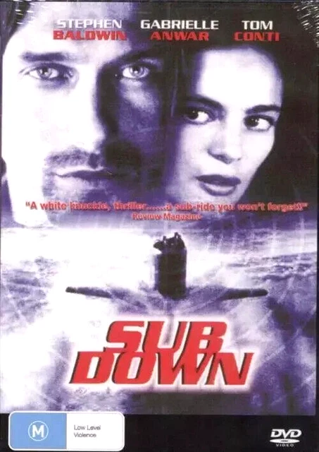 SUB DOWN (DVD, 1997) Subdown Movie Stephen Baldwin Gabrielle Anwar ...