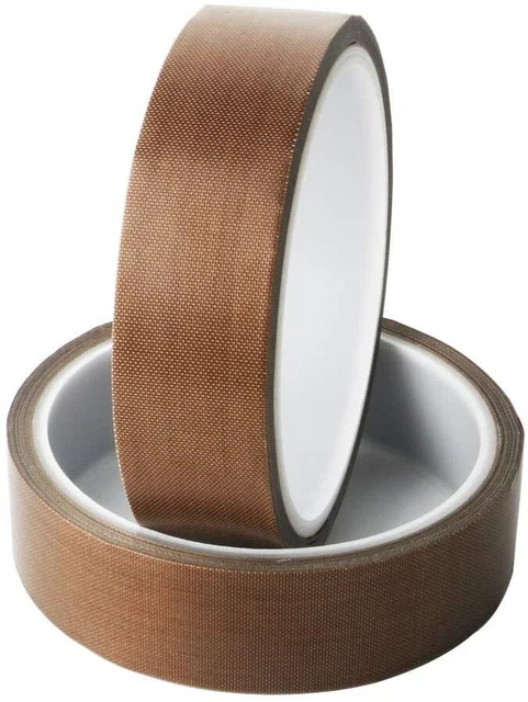 NASTRO ADESIVO IN teflon PTFE alte temperature 25mm x 10M professionale ...