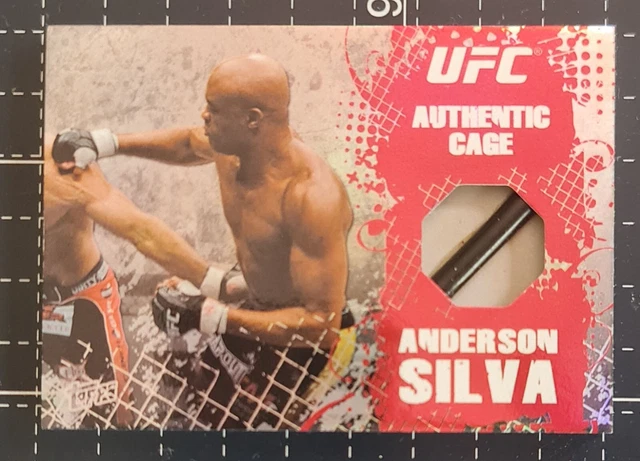 2010 TOPPS UFC Main Event Cage Relics Anderson Silva #CR-AS EUR 52,52 ...
