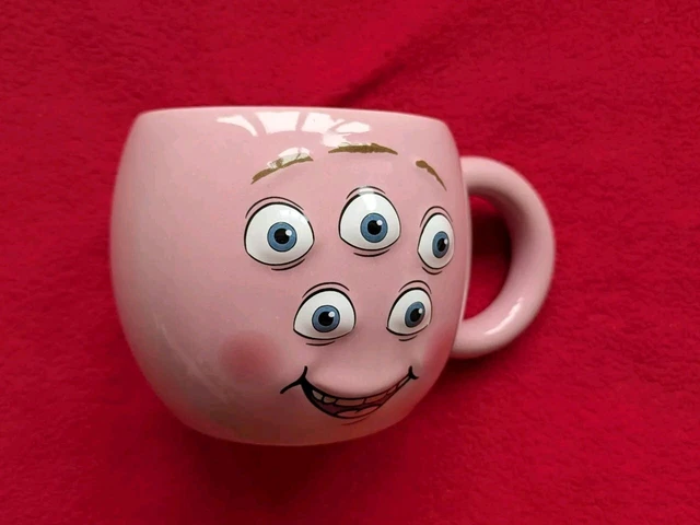 WALT DISNEY STORE Pixar Monsters Inc Sheri Squibbles 3D Pink Ceramic ...