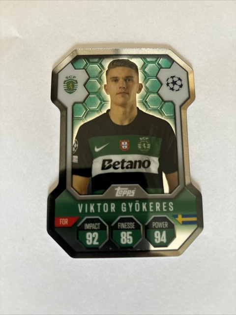 MATCH ATTAX 24/25 Viktor Gyokeres Chrome Shield £4.88 - PicClick UK