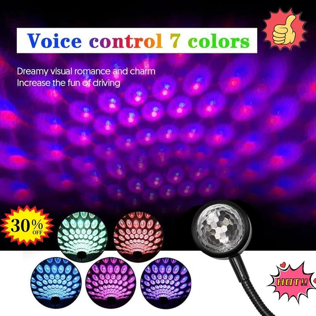 MINI LED STARRY Sky Projection Lamp USB Car-Star-Night Lights Multi ...