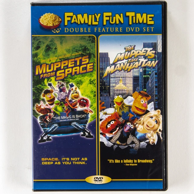 THE MUPPETS TAKE Manhattan + Muppets From Space DVD $14.99 - PicClick CA