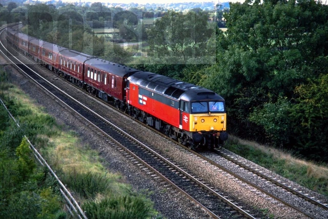 35MM SLIDE BR British Rail Diesel Loco Class 47 47782 Rowington 1994 Original £4.98 - PicClick UK