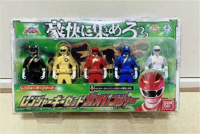 POWER RANGERS SUPER Megaforce Gokaiger Ranger Key Gaoranger Set Wild ...