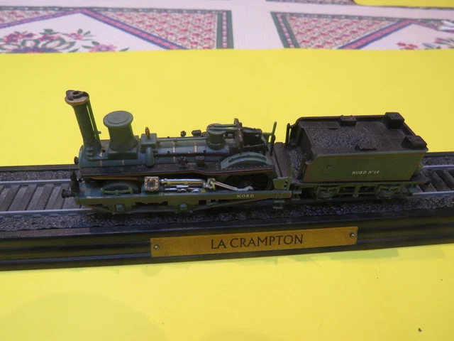 LOT 2024-012 - Locomotive Maquette Statique - La Crampton EUR 1,00 ...