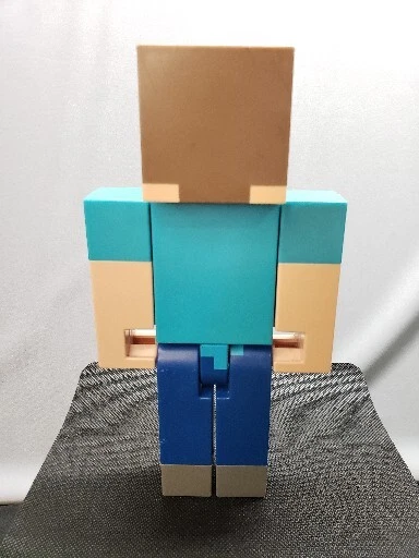 MINECRAFT STEVE LARGE Scale Action Figure 8.5" Poseable Collectable ...