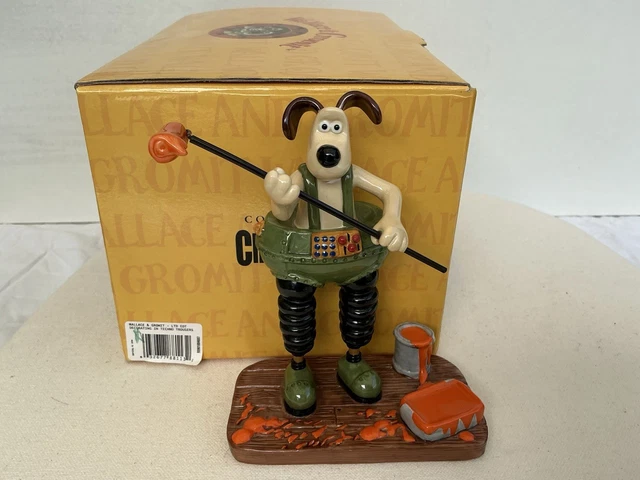 COALPORT WALLACE AND Gromit. Decorating in Techno Trousers.Brand New in ...