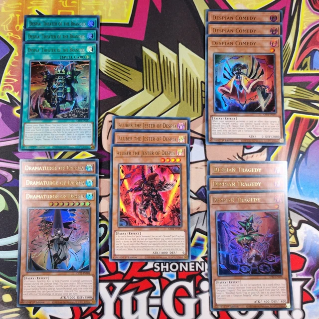 YU-GI-OH DESPIA DECK Core, 15 Cards, GFP2-EN, 1st Edition, Ultra Rare ...