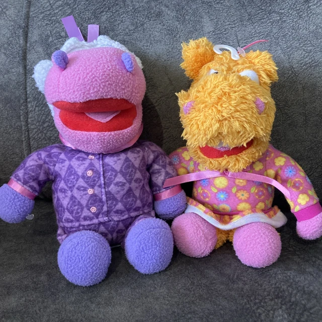 JIM HENSON'S PAJANIMALS Cowbella cow Sweet Pea Sue Soft plush toy ...
