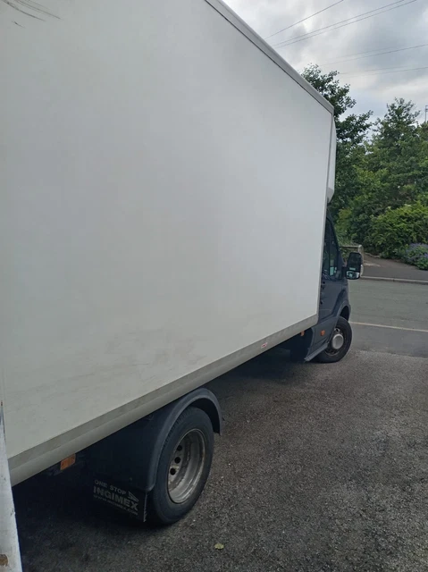 LWB EURO 6 Luton Van with Tail Lift White and Navy 160.000 Miles No VAT ...