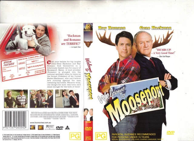 WELCOME TO MOOSEPORT-2003-[RAY Romano]-20th Century Fox- Movie TCF-DVD ...