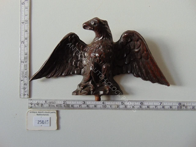 PAPER MACHE EAGLE Statue For A German Regulator Clock Excellent ...
