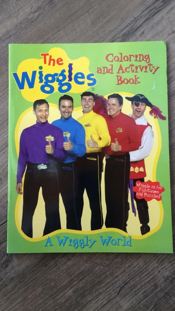 THE WIGGLES COLORING And Activity Book, 2004, New, A Wiggly World $10. ...