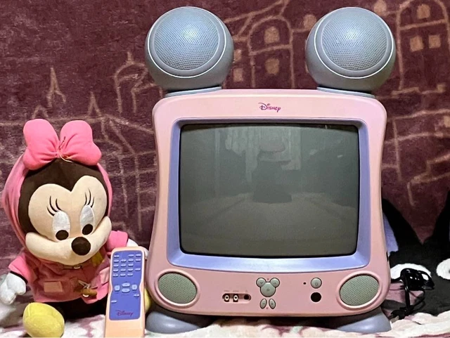 DISNEY MICKEY MOUSE Shaped TV Disney Retro CRT Works F/S Japan $261.00 ...