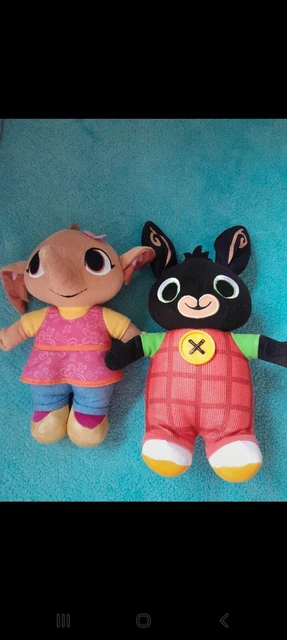 CBEEBIES BING AND Sula Talking Plush Soft Toys £10.00 - PicClick UK