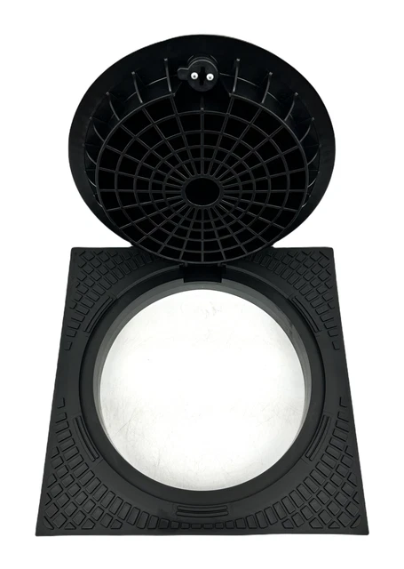 SCHACHTABDECKUNG SCHACHTDECKEL KANALDECKEL Deckel Quadratisch 50cm X ...