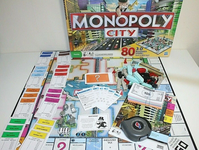 Monopoly City 80 3D Buildings FOR SALE! - PicClick UK